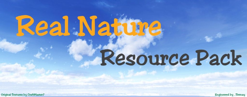 Real Nature Resource Pack 1.12.2 - Minecraft Texture Packs